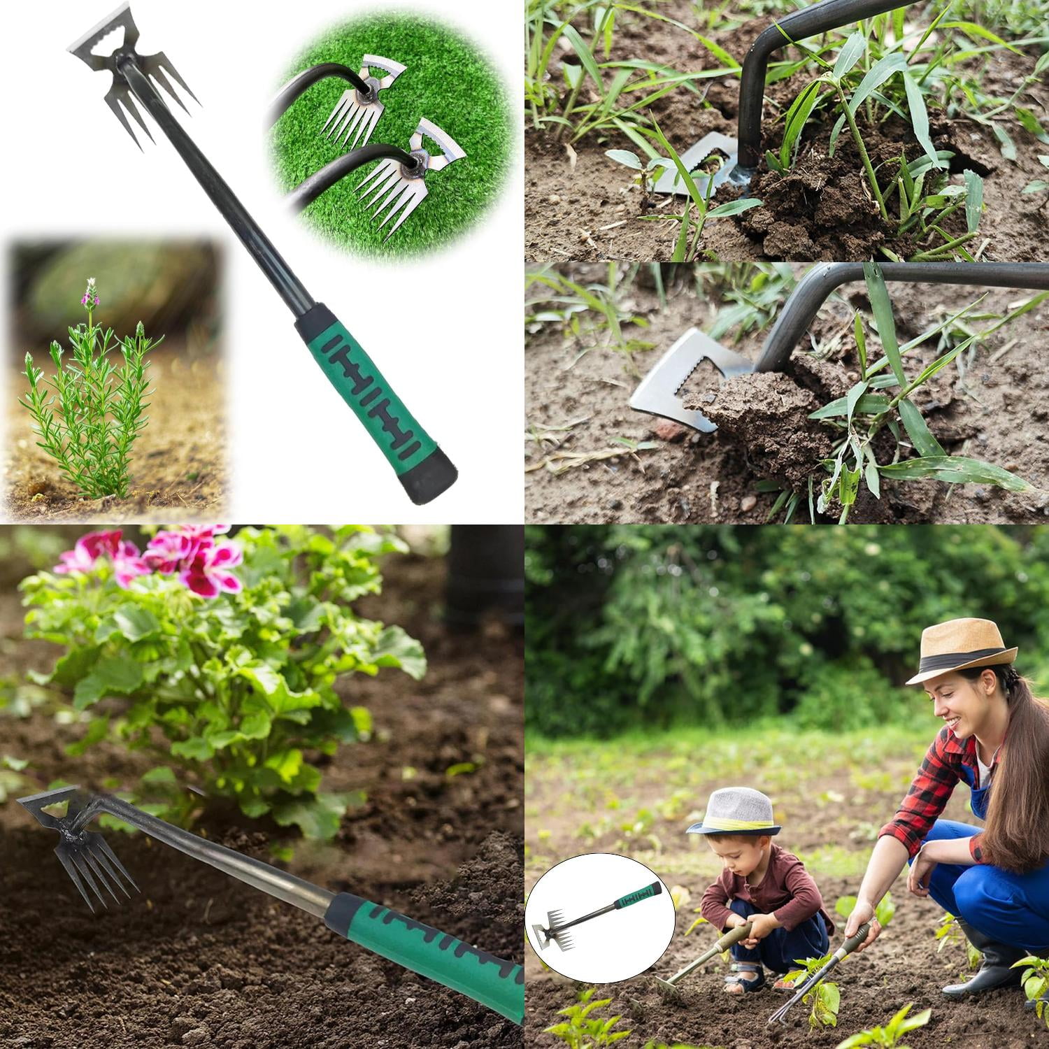 Efficient and Durable Ultimate Gardening Hand Weeder with Strong Grip ...