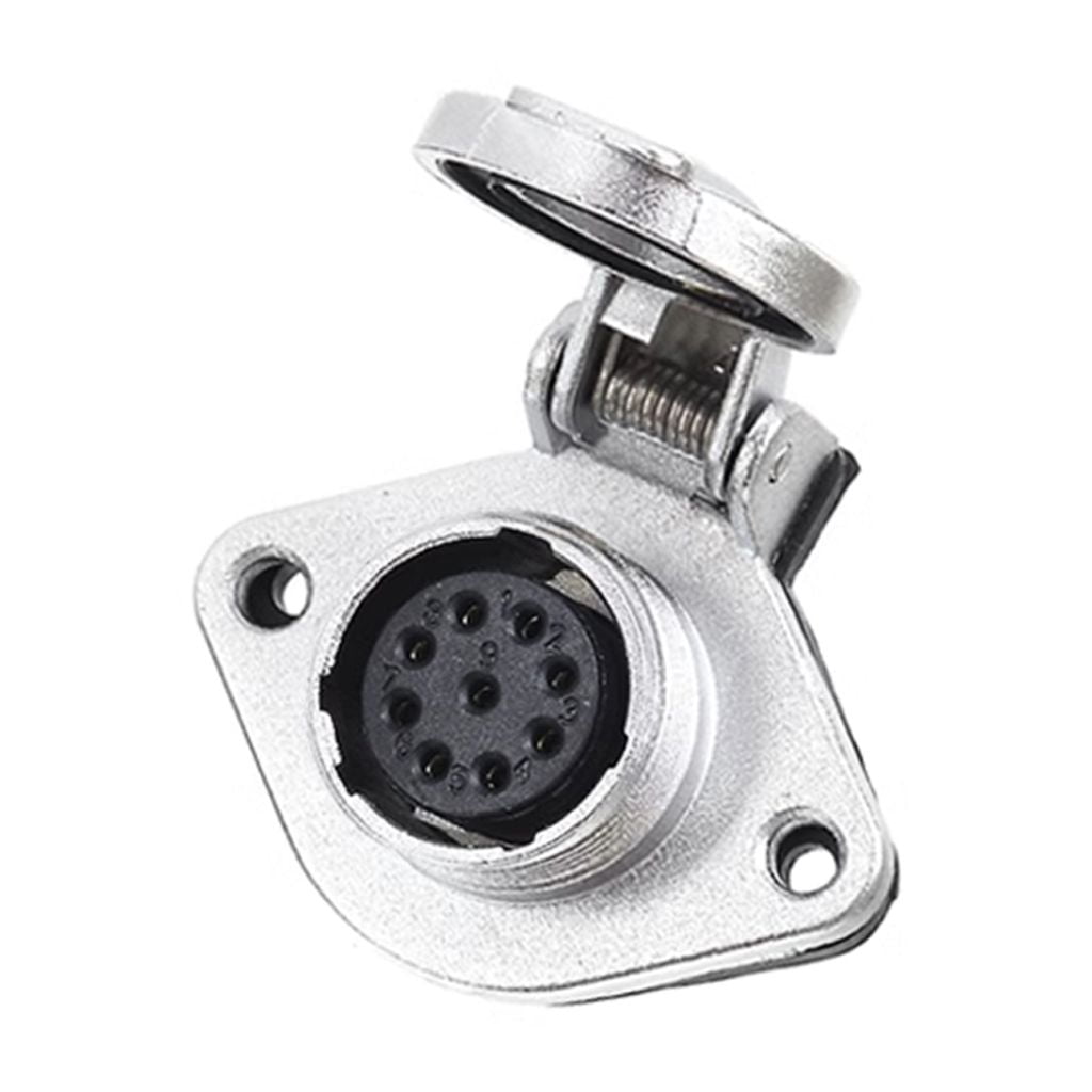 Efficient Electrical Connection Industrial Socket WS16 ZG Flip Base ...