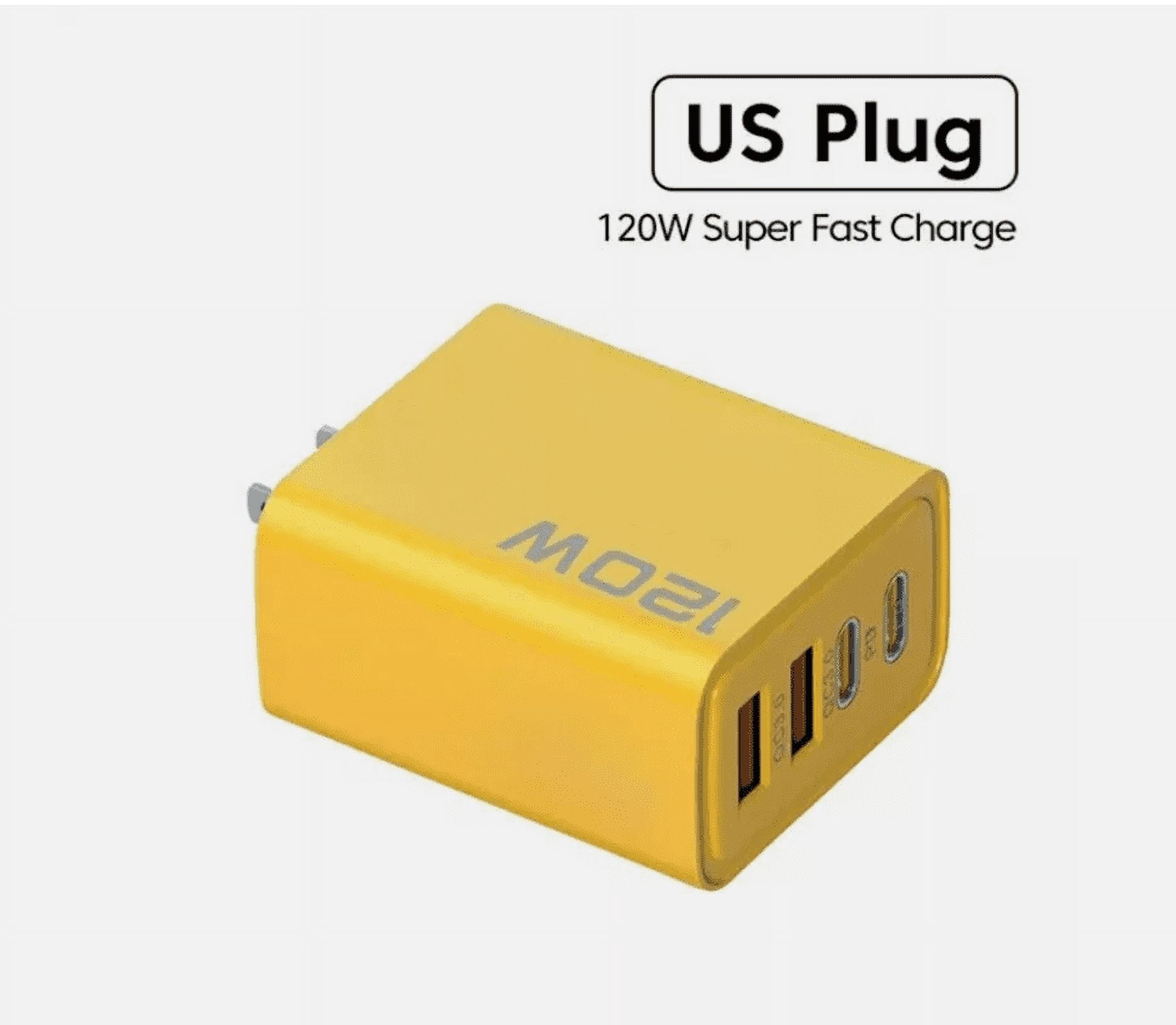 Efficient Fast Charge Dock, 120W Multi-Port USB C Charger with ...