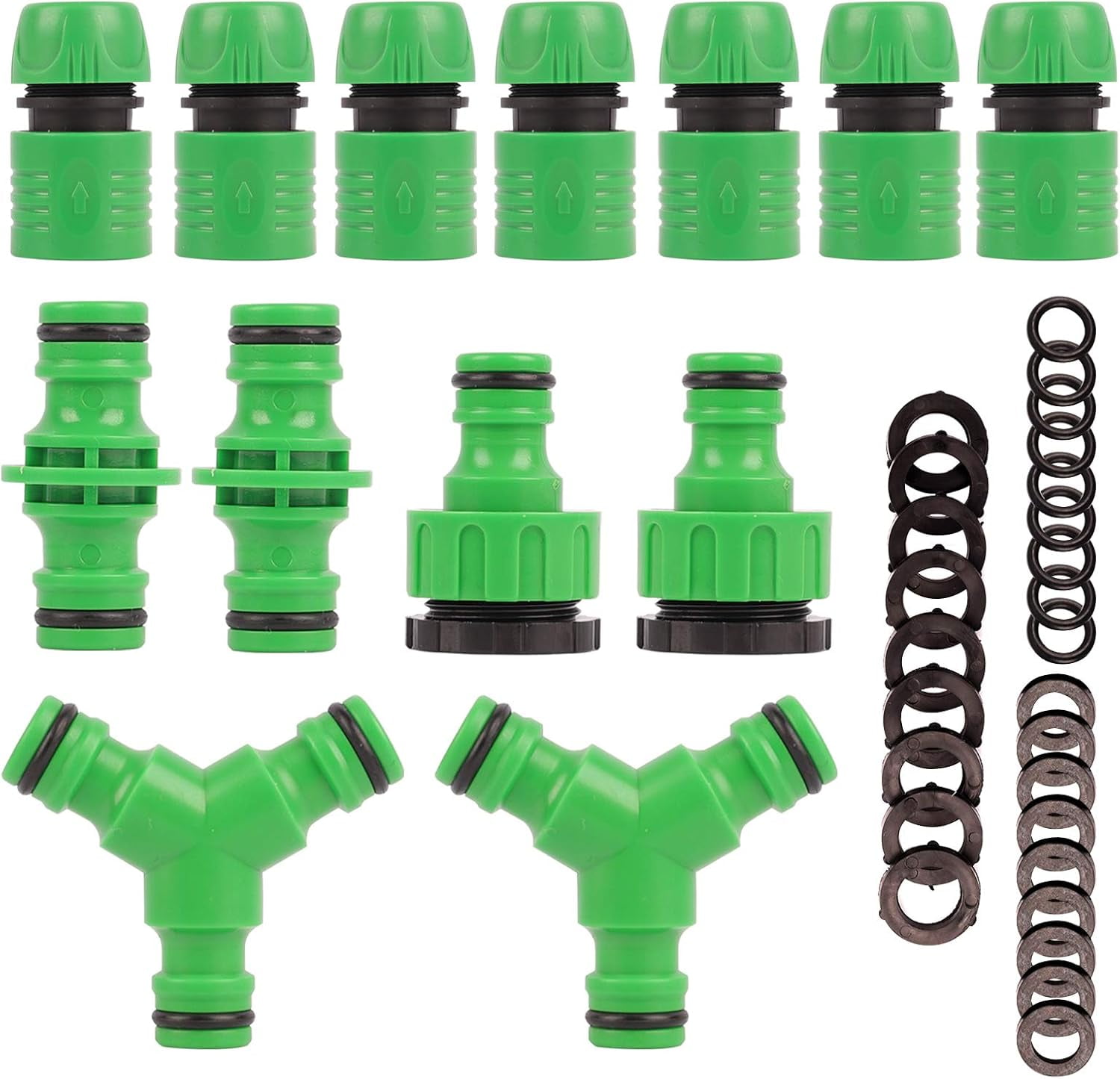 Efficient Garden Hose Quick Connector, Anti-Rust Plastic Water Hose ...