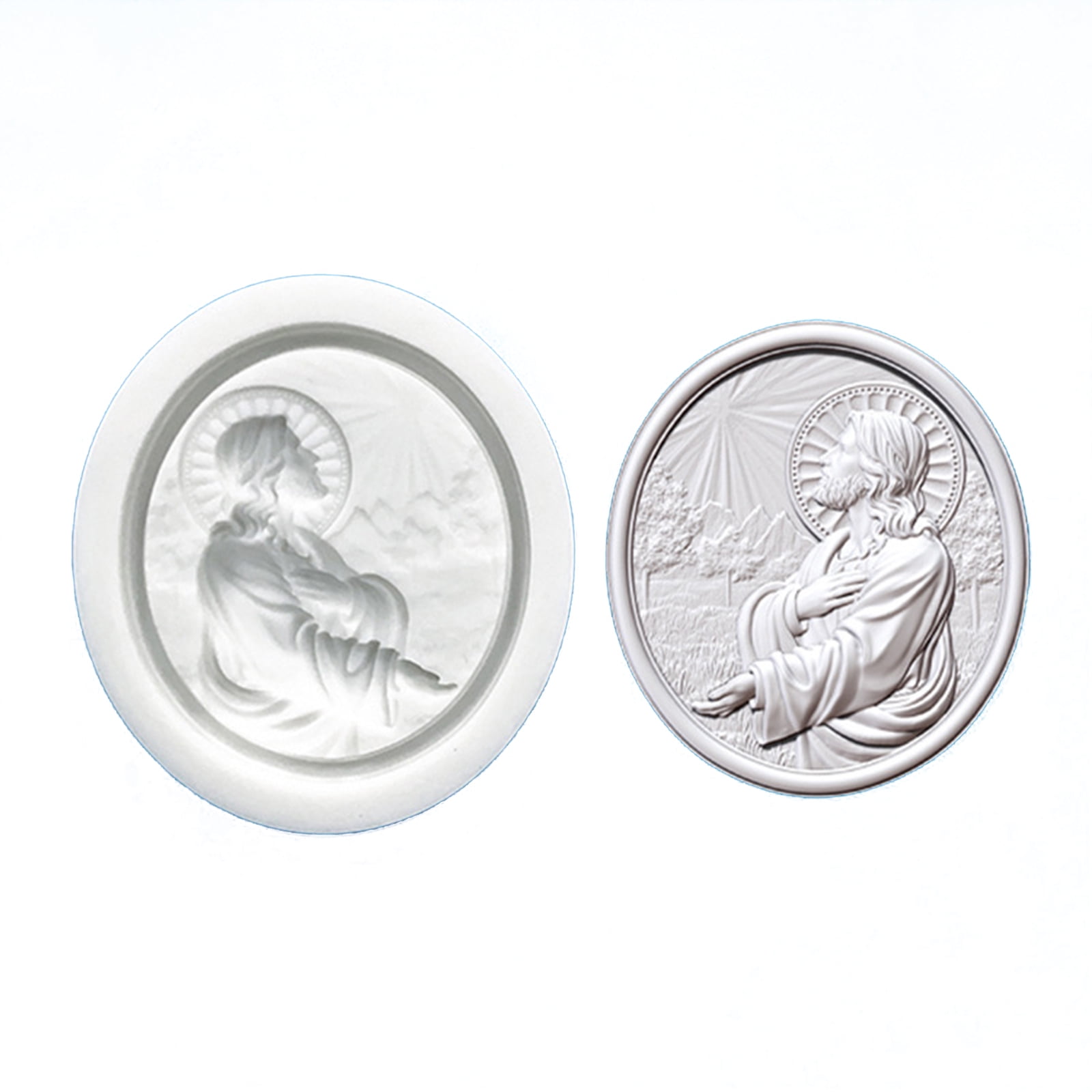 Efficient Grade Silicone Cake Decors Molds With Angel Relief Design For ...