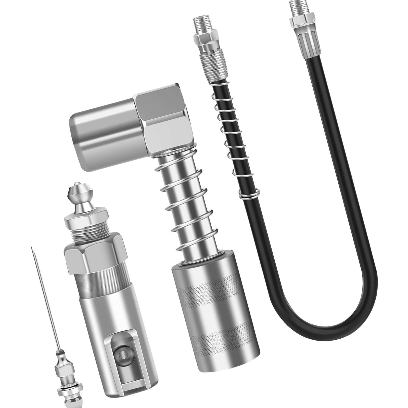 Efficient Grease Dispens Injections Tool 30cm Hose 90 Degree Adapter ...