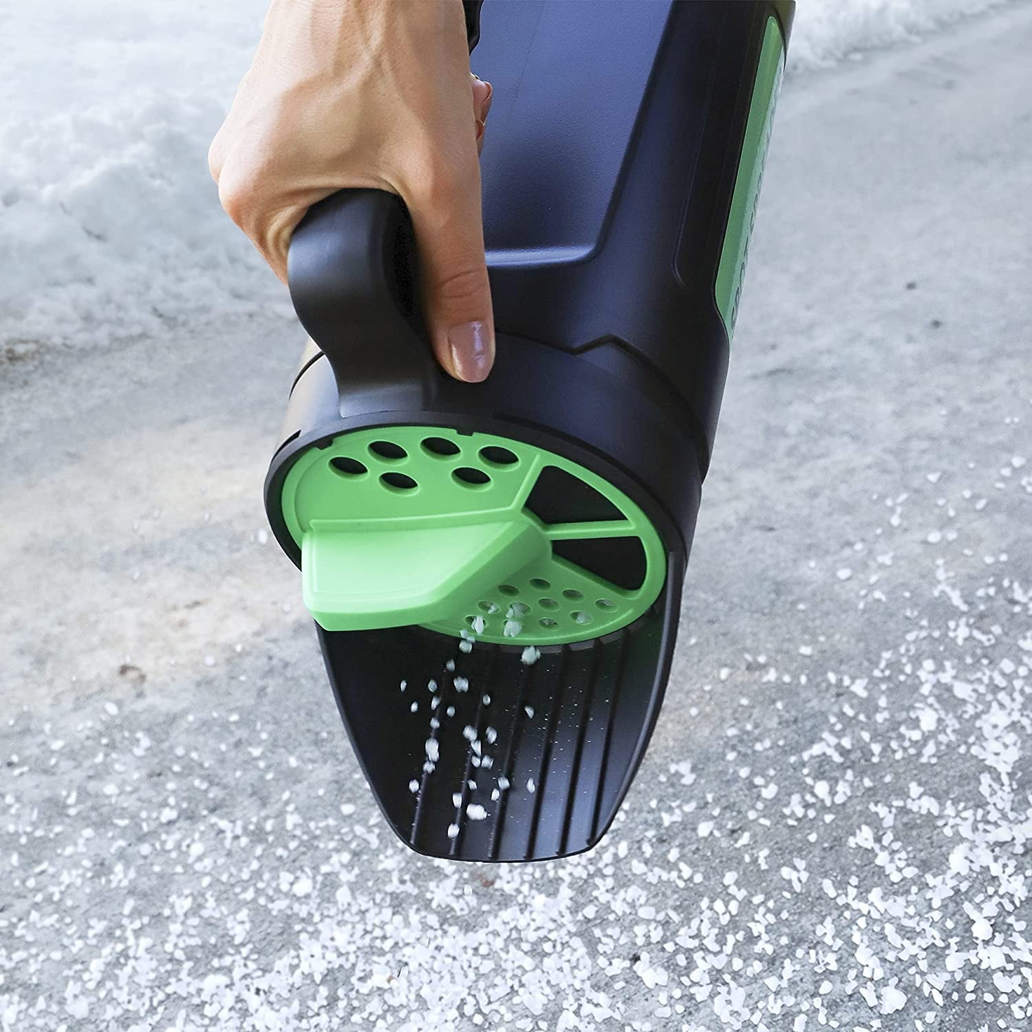 Efficient Hand Spreader Shaker for Seed, Salt, De-Icer, Ice Melt ...