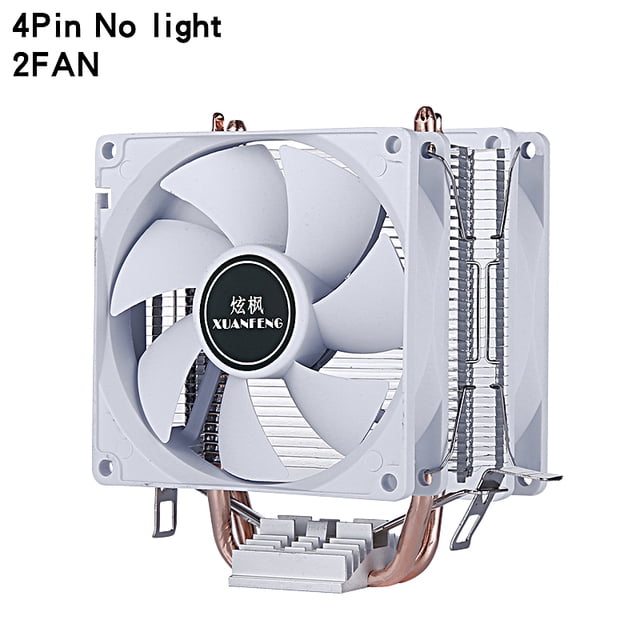 Efficient Heat 2 Heat Pipe Host CPU Cooling Fan Suitable For Installing ...