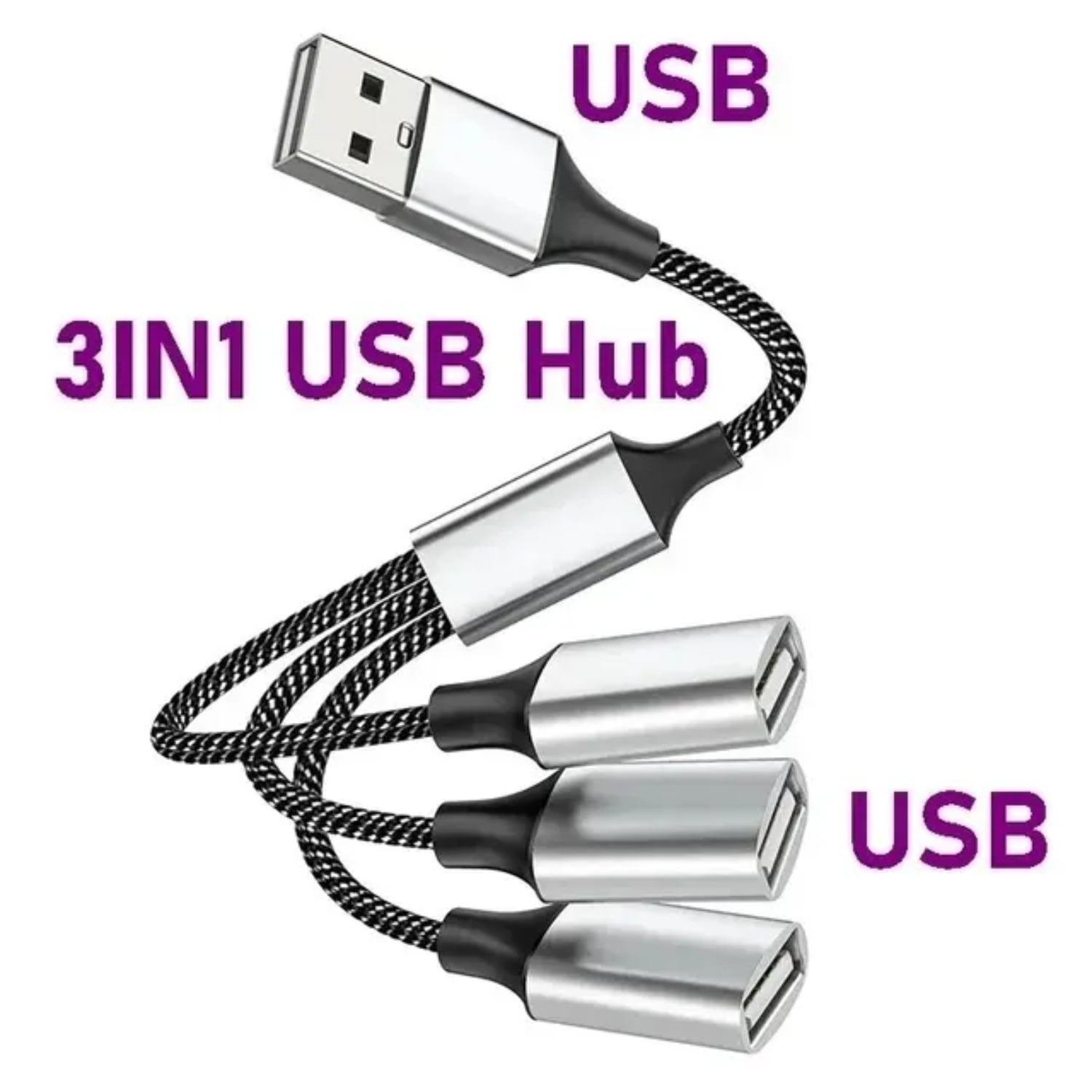 Efficient High-Speed Multi-Port Type C USB Splitter Hub with OTG ...