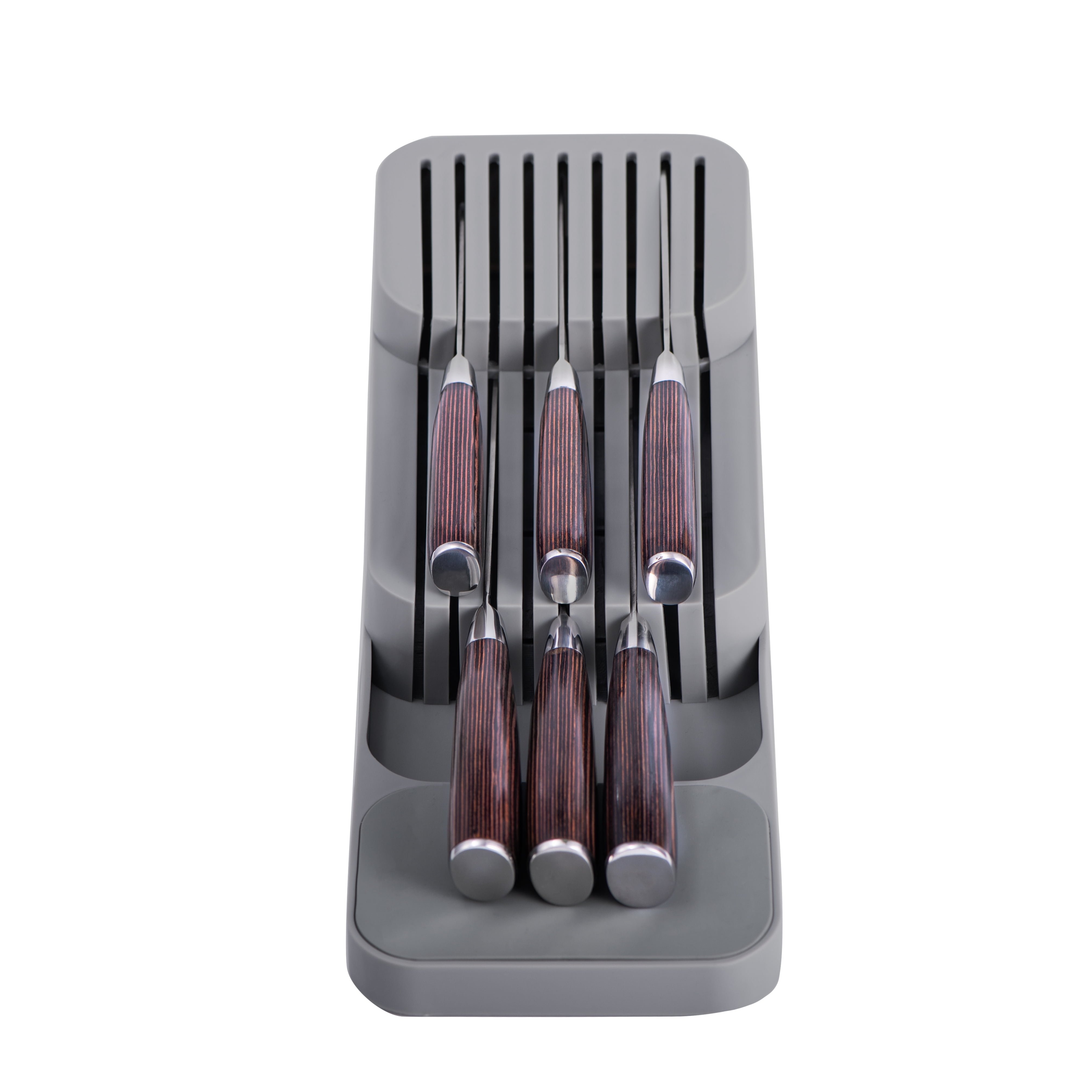 Efficient Kitchen Drawer Organizer, Knife Storage Solution With Drain ...