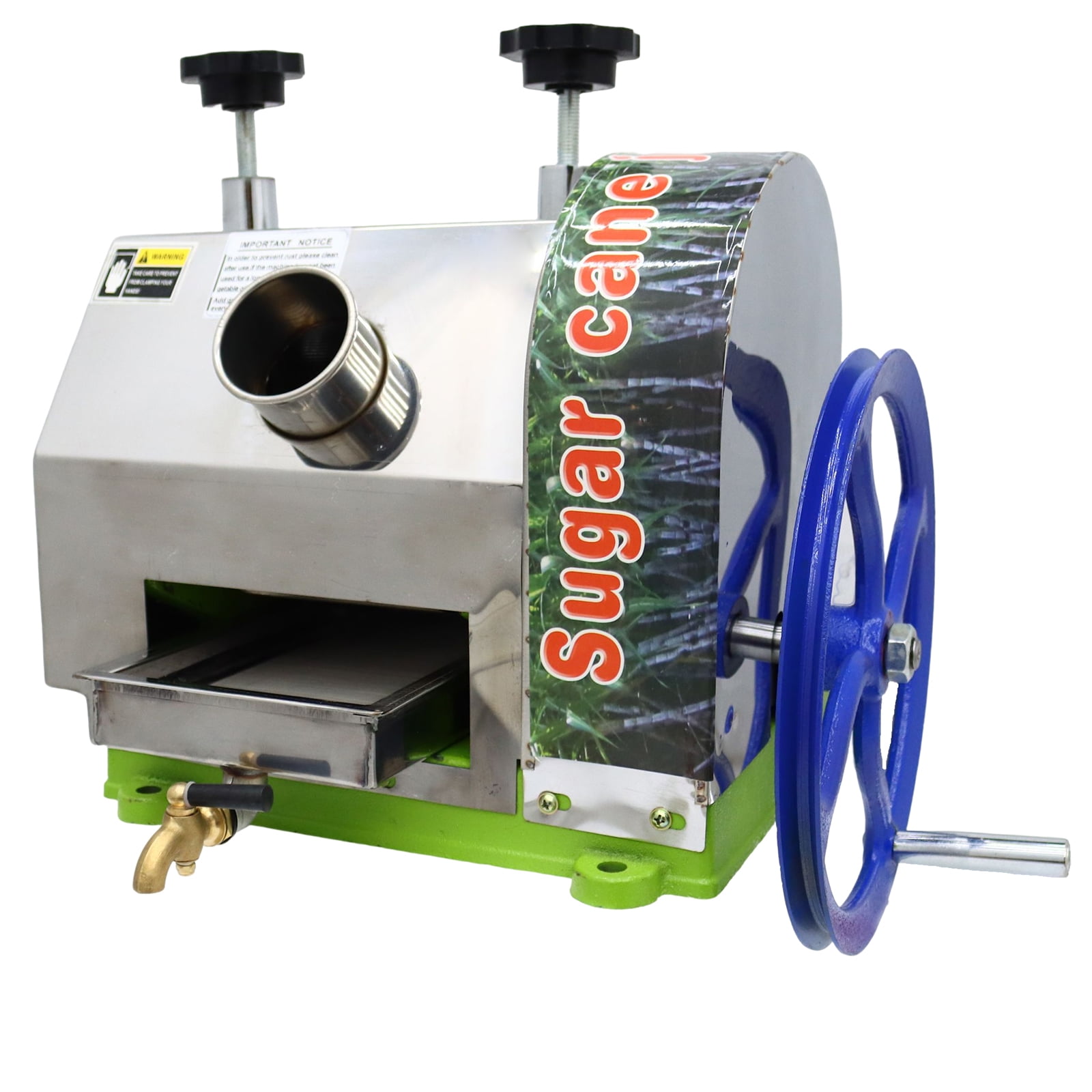 Efficient Manual Sugar Cane Juicer Machine 330LB/H Output Sugar Cane ...