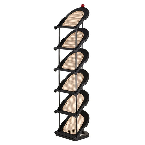 Efficient Multi Tiers Shoe Storage Shelf Angled Design for Hallway ...