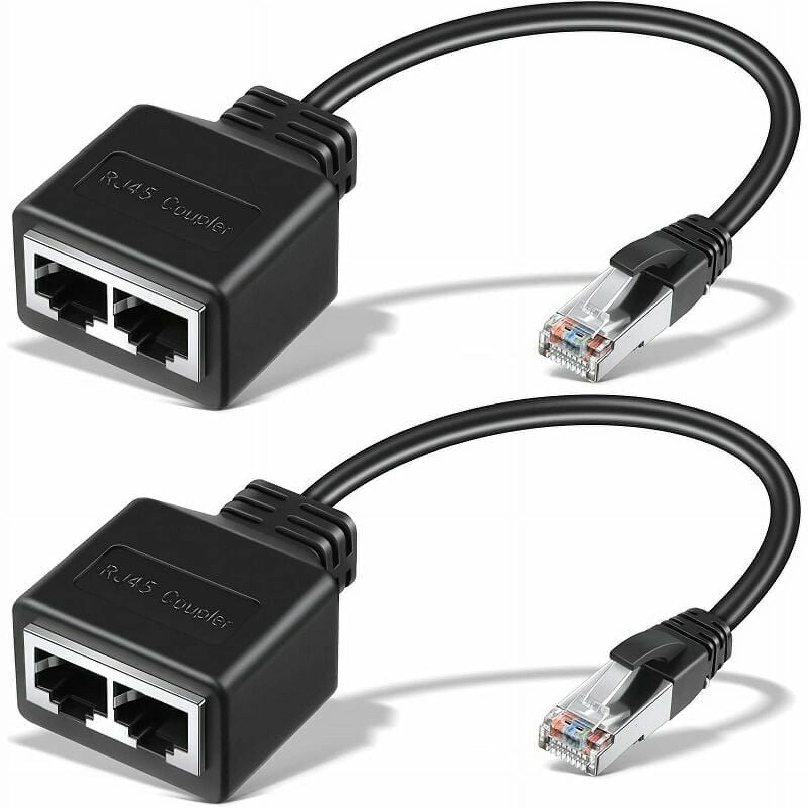 Efficient Network Splitter, RJ45 Adapter for Flexible Cable Modem ...