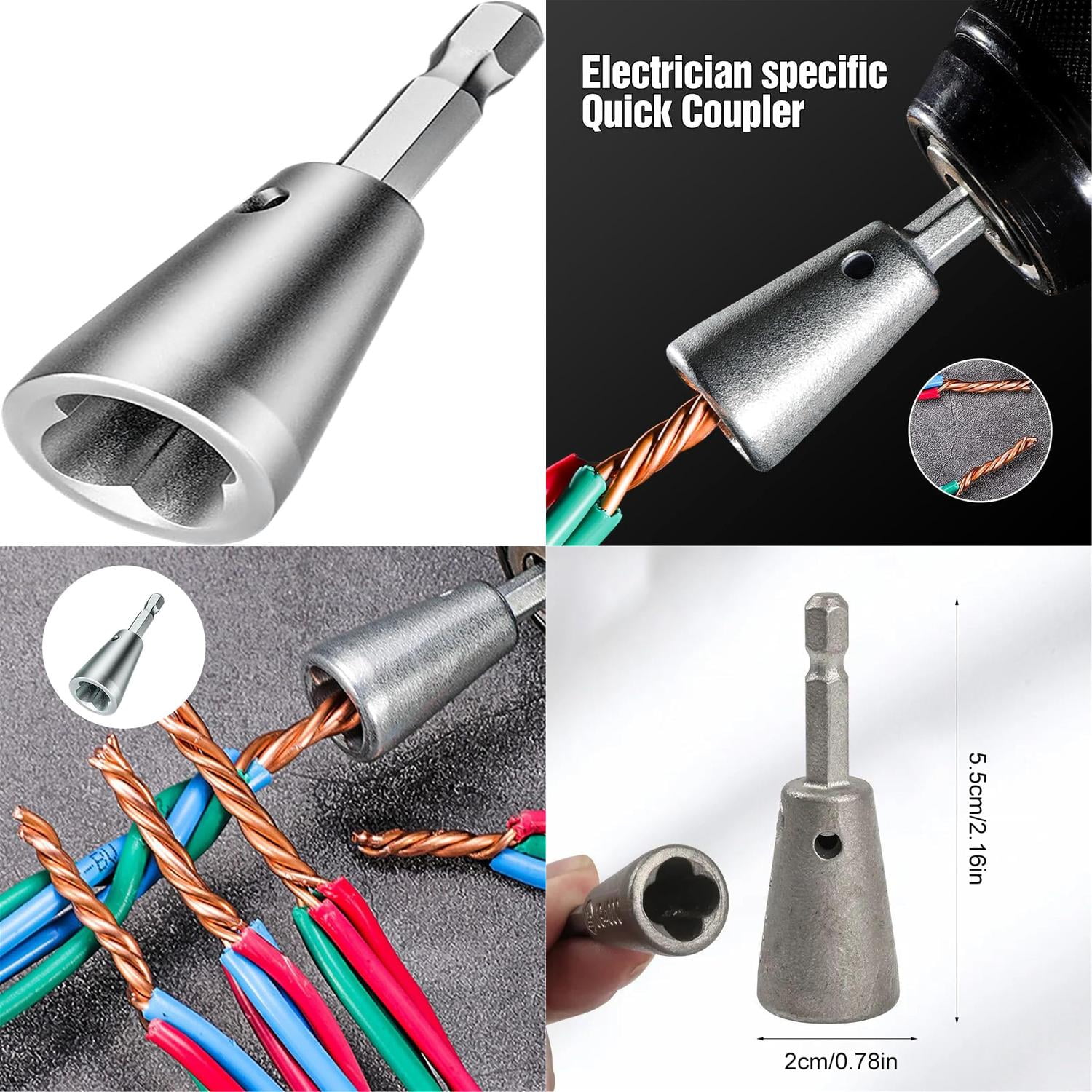 Efficient New 2024 Silver Cable Wire Twisting Tool for Improved ...