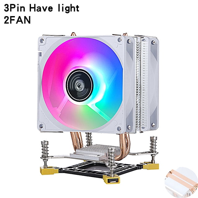 Efficient PC Cooling Fan 2/4/6 Heat Pipe CPU Cooler Processor ...