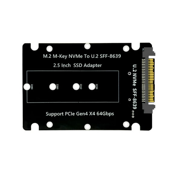 Efficient PCIe NVMe To SFF 8639 Adapter With Tool less Mounting And ...