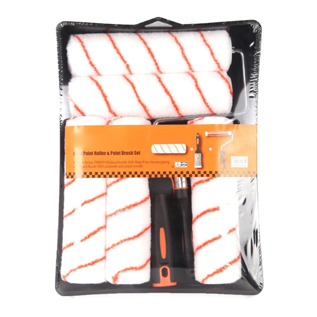 Efficient Paint Tool Easy to use Paint Set Paint Handle with 5 Roller ...