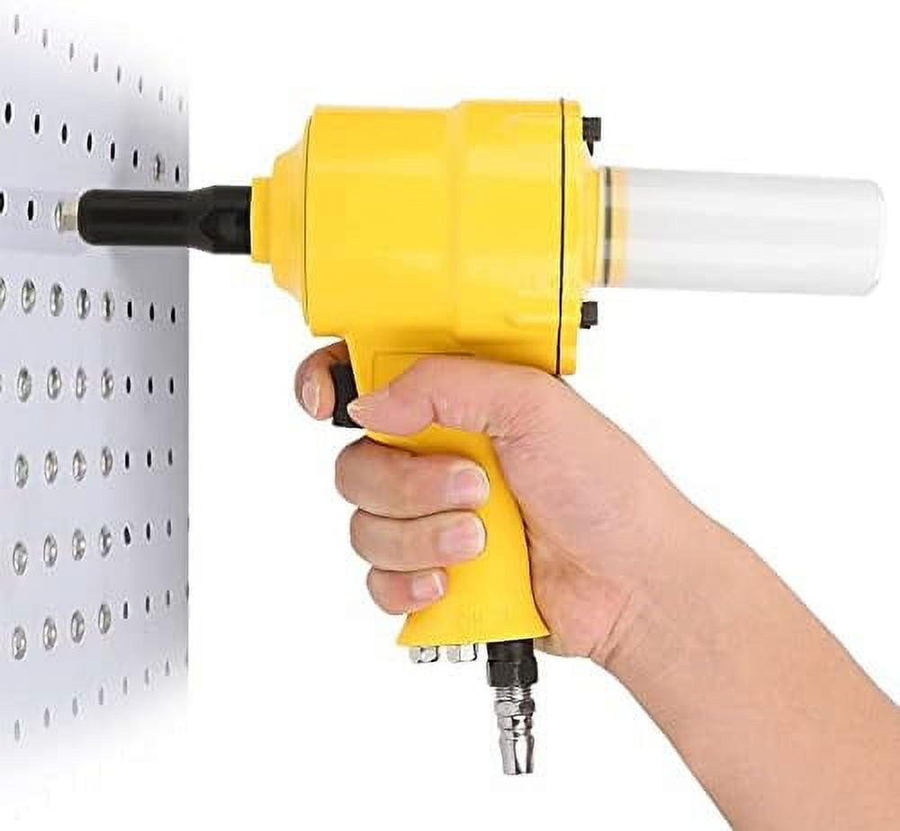 Efficient Pneumatic Rivet Gun with Quick Release Air Valve, Aviation ...