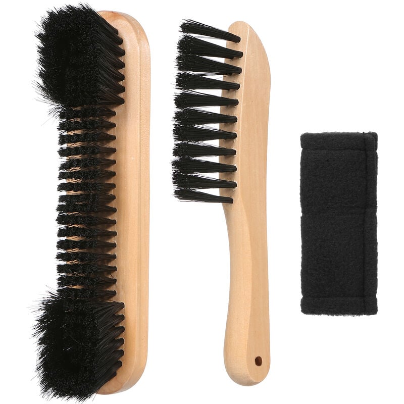 Efficient Pool Table Brush Set, Solid Wooden Handle Table Rail Brush ...