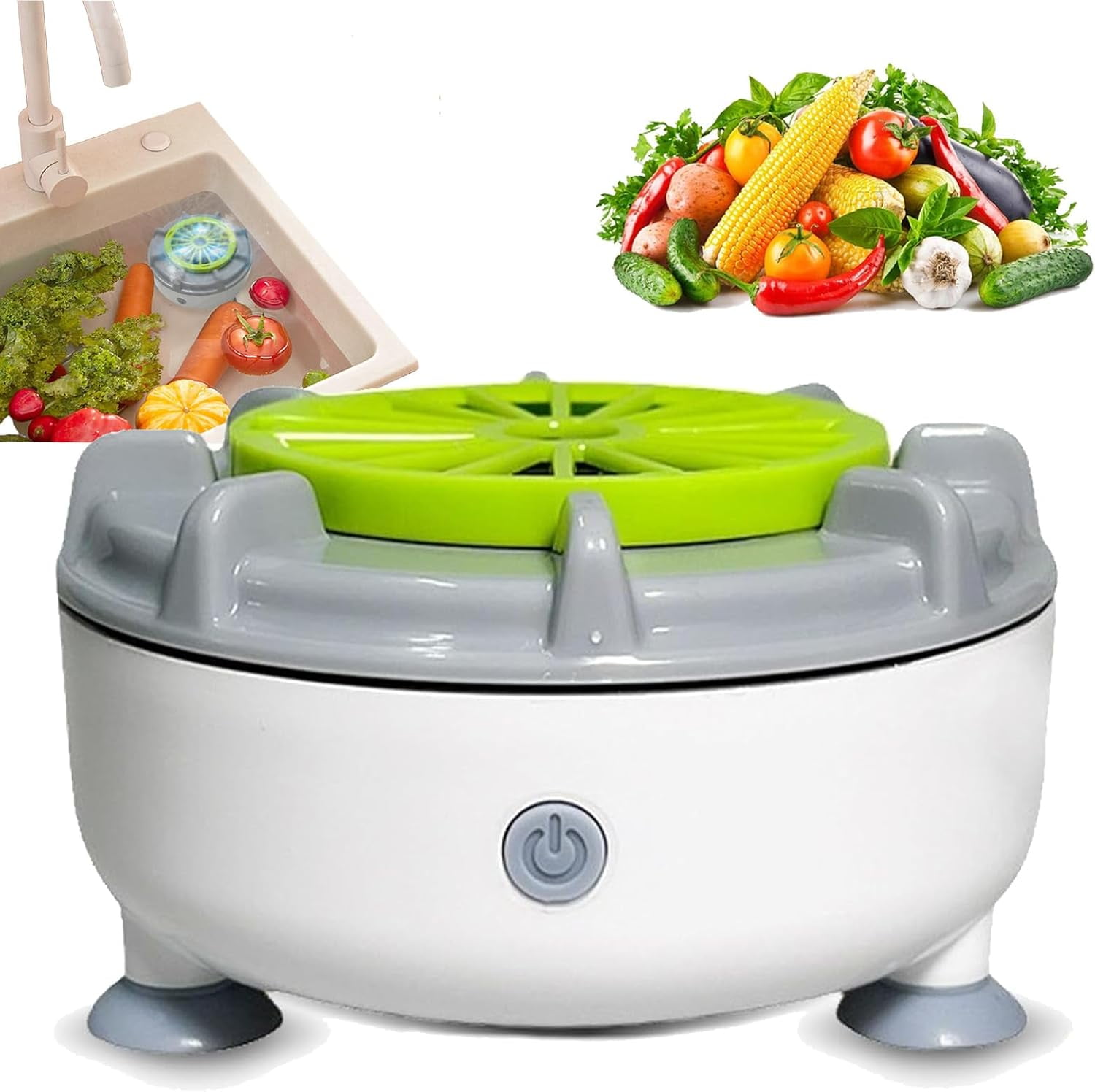 Efficient Portable Fruit and Vegetable Washers, 2025 New Seattleget Fruit and Vegetable Cleaning ...