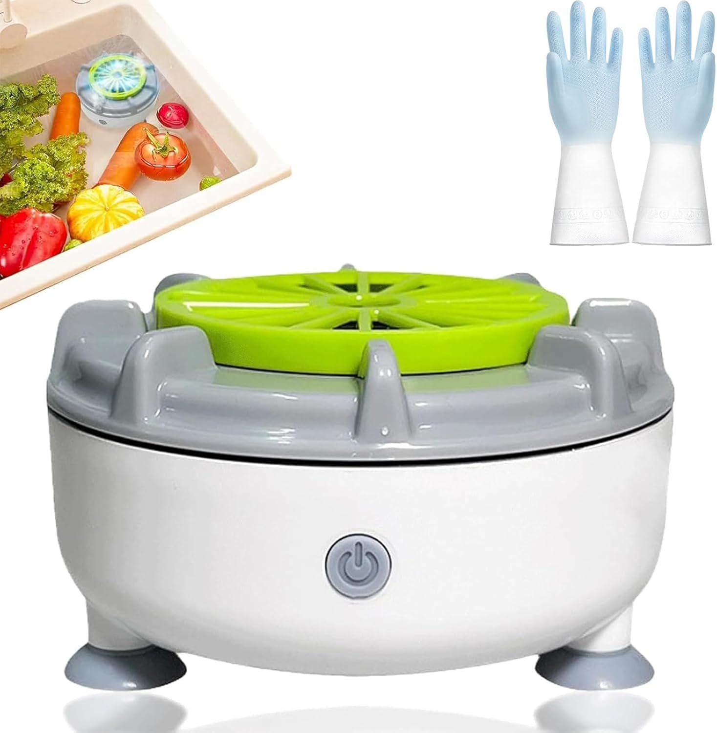 Efficient Portable Fruit and Vegetable Washers, Portable Rechargeable Automatic Vegetable ...