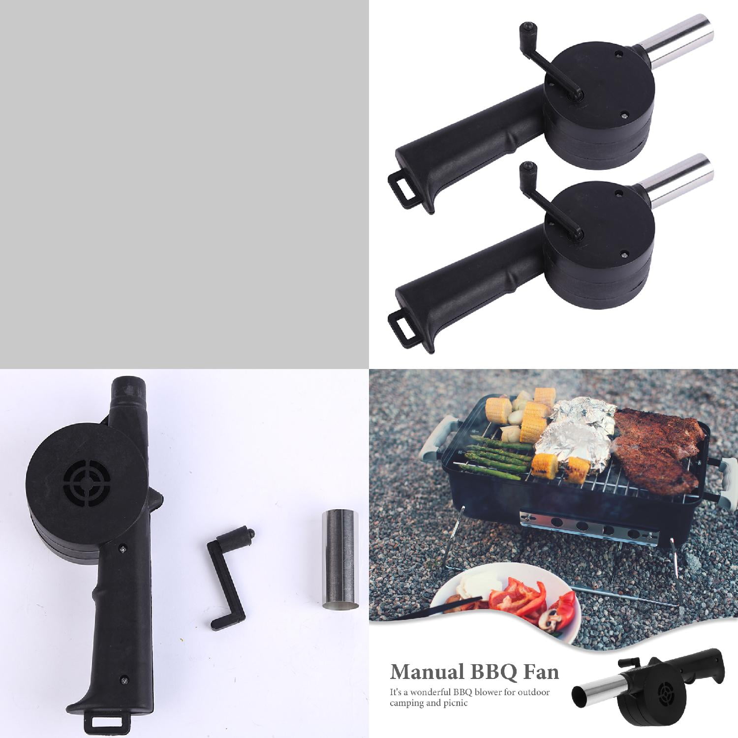 Efficient and Powerful Essential Fast Charcoal Grill BBQ Air Blower ...