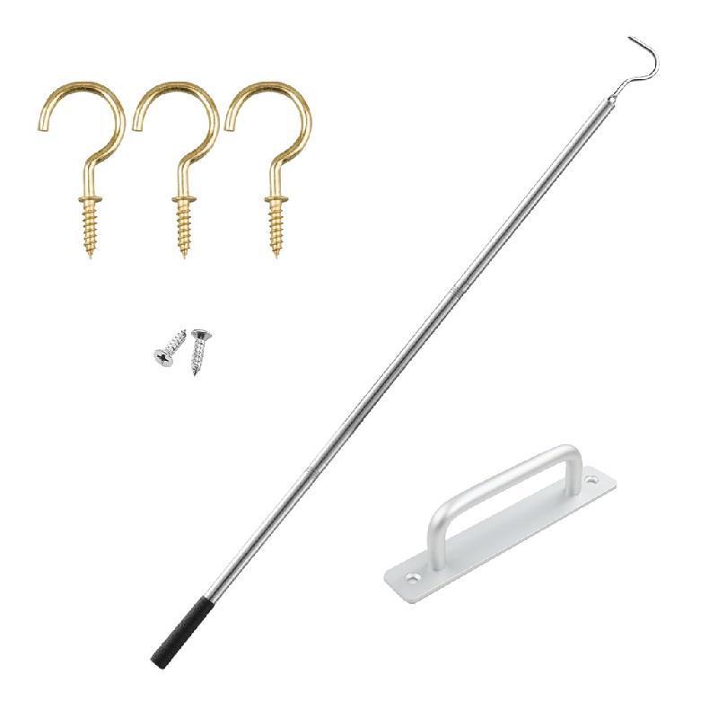 Efficient Pull Down Ladder System Attic Ladder Pull Down Hook ...