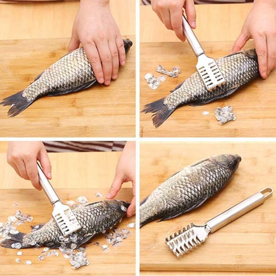 Efficient Removal Of Fish Scales, Stainless Steel Fish Scale Shaver ...