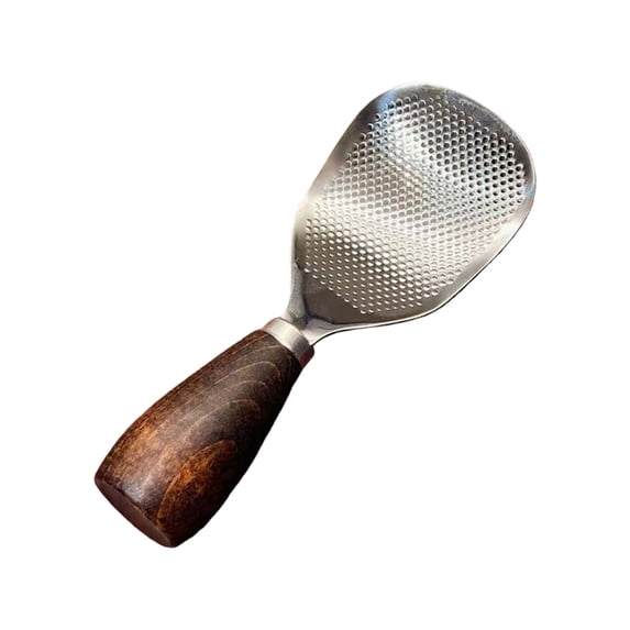Efficient Serving Spoon Wooden Handle Rice Spoon Paddle Standing Rices ...