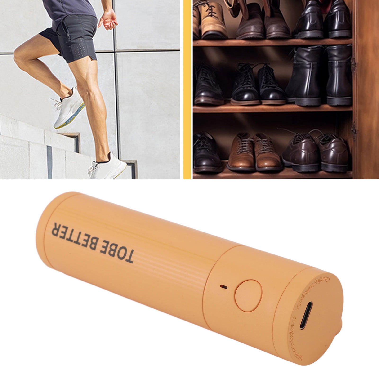 Efficient Shoe Odor Remover: Cordless, Portable Deodorizer For Shoes ...