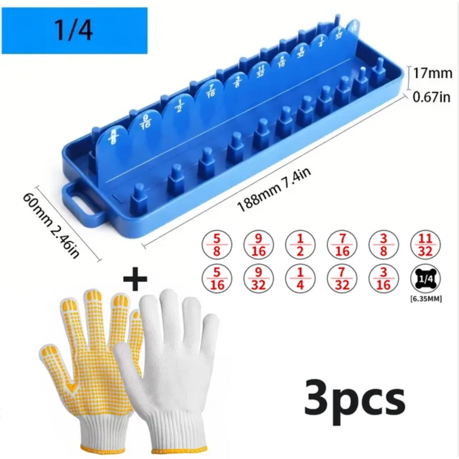 Efficient Socket Wrench Storage Box with Bracket and Strip - Neatly ... Efficient Socket Wrench Storage Box with Bracket and Strip - Neatly ...