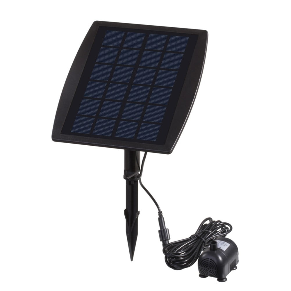 Efficient Solar Power Water Pump For Ponds Fountains 9V 2 5W Solar ...