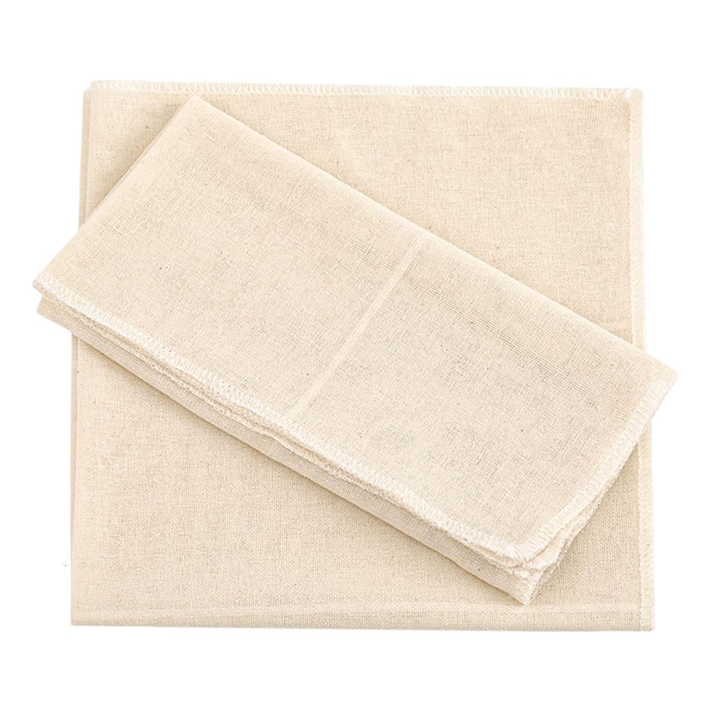 Efficient Square Bean Curd Cloth Heat Resistant Locking Stitched Edges ...