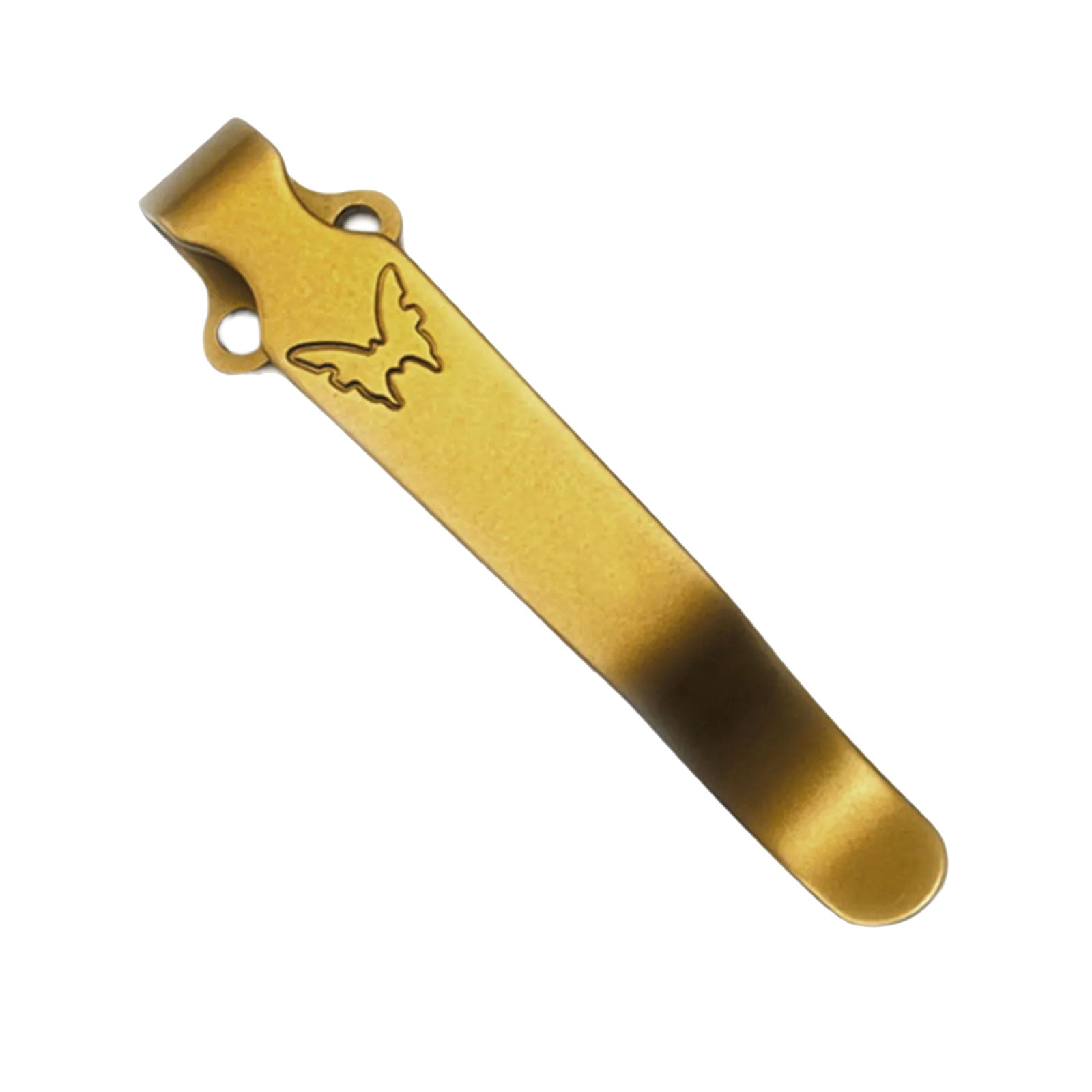 Efficient Stainless Steel Butterfly Back Clip Deepd Carry Pocket Back ...