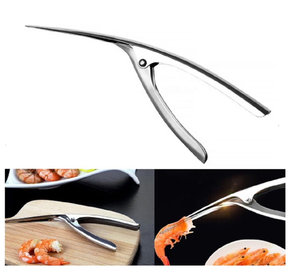 Stainless Steel Shrimp Deveiner & Peeler – Easy-to-Use Seafood Cleaning ...