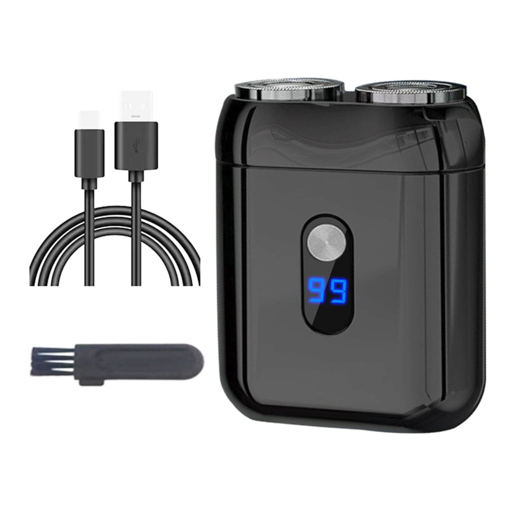 Efficient Twin Blade Magnetic Rechargeable Shaver for Men Beard ...