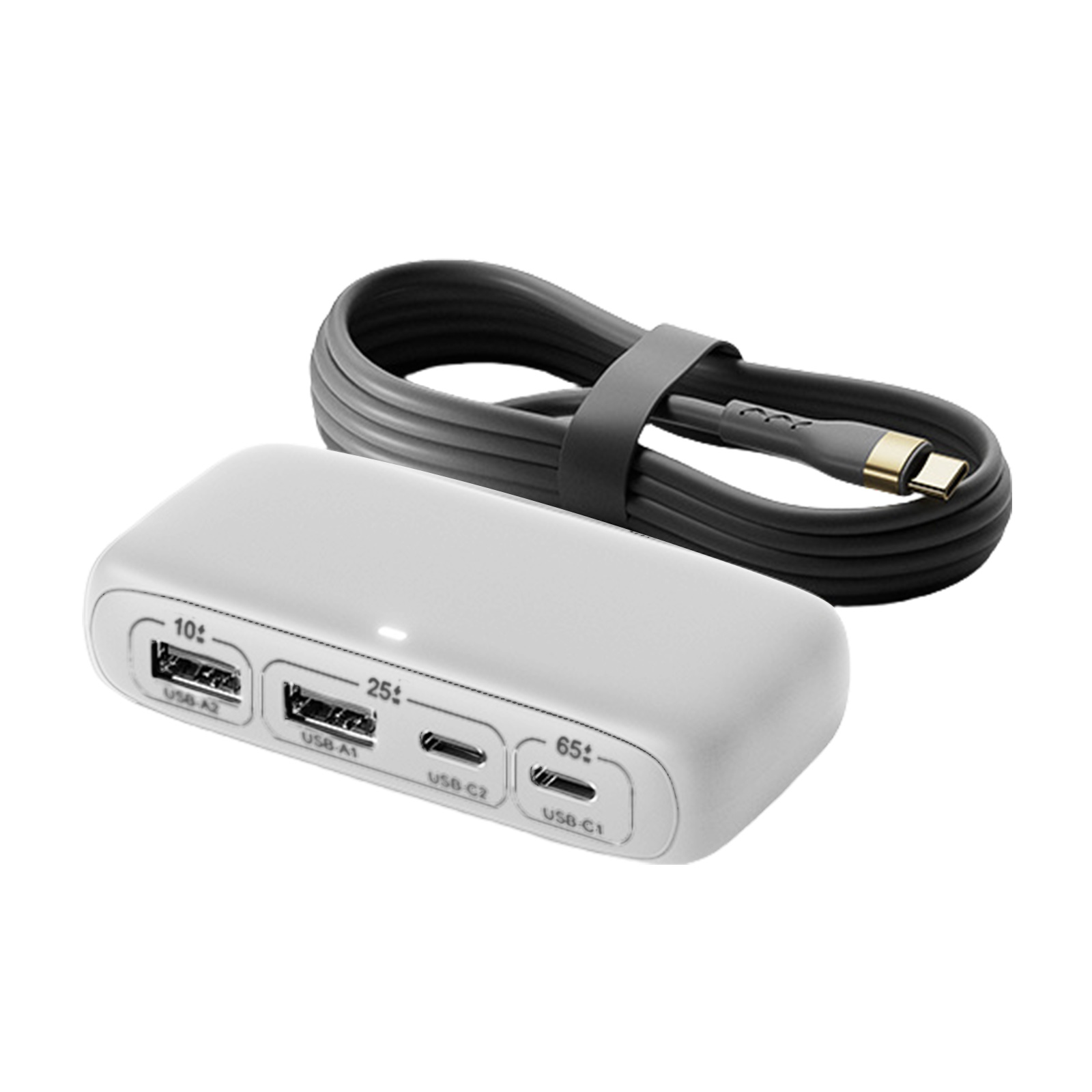 Efficient Type C Hubs With PD65W/PD25W/PD10W Charging And 480Mbps Data ...