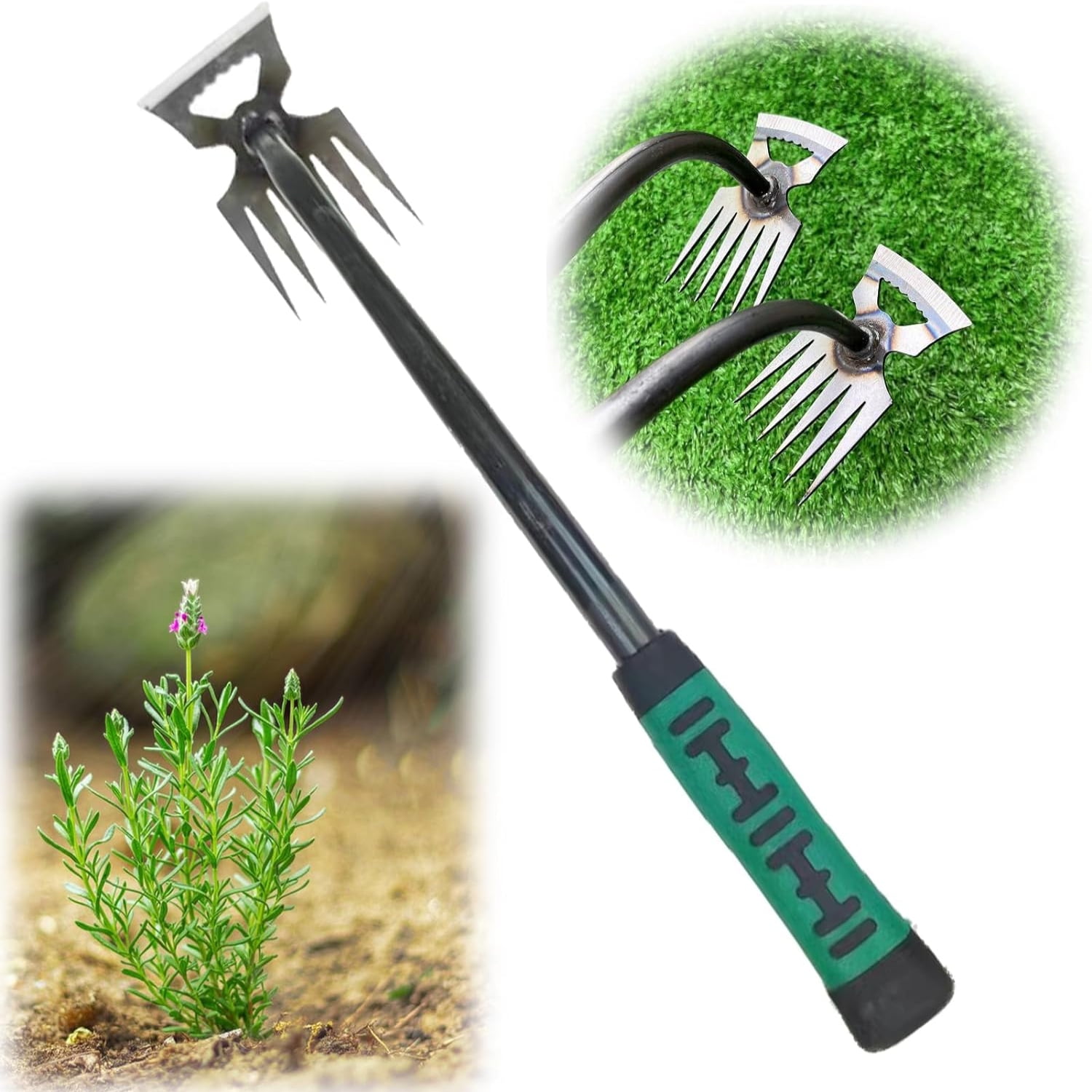 Efficient Upgrade 2024 Gardening Hand Weeder for Precise and Durable ...