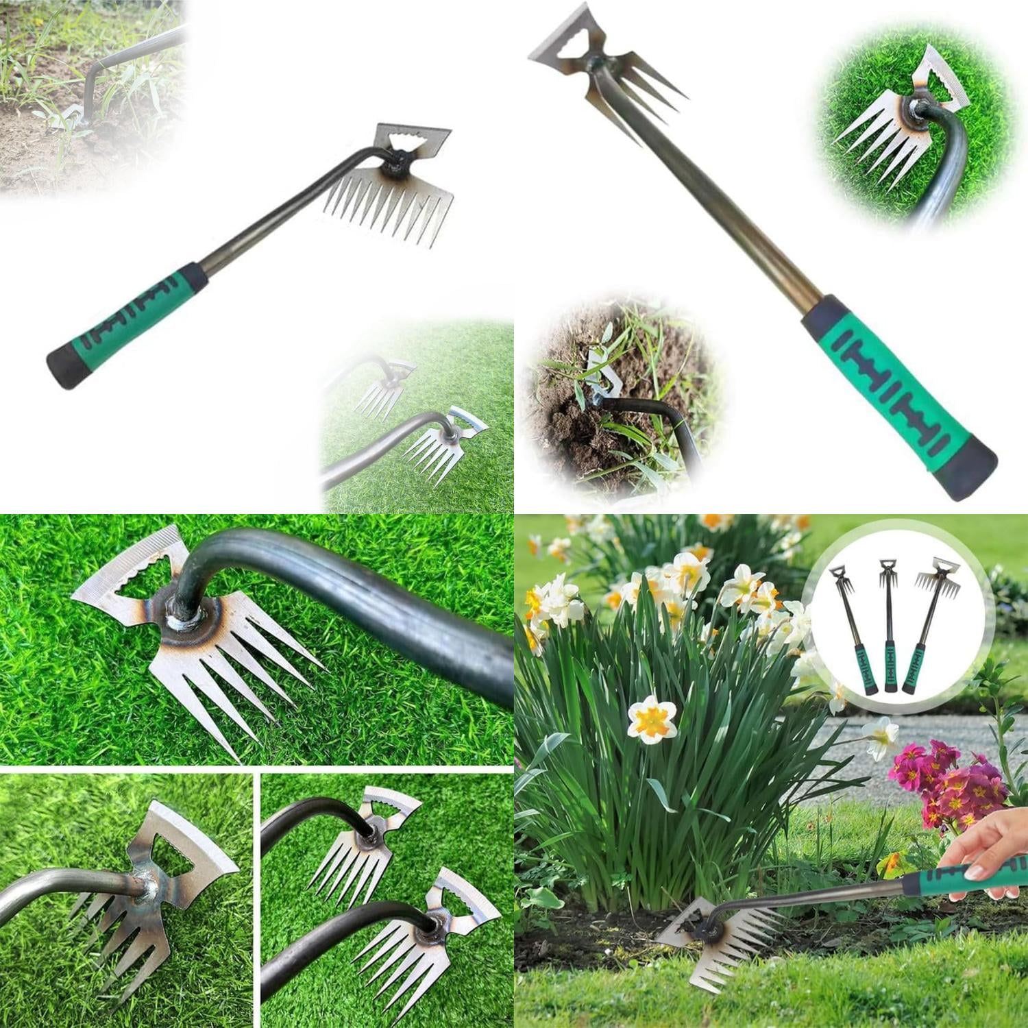 Efficient and Upgraded Professional Gardening Hand Weeder Tool with ...