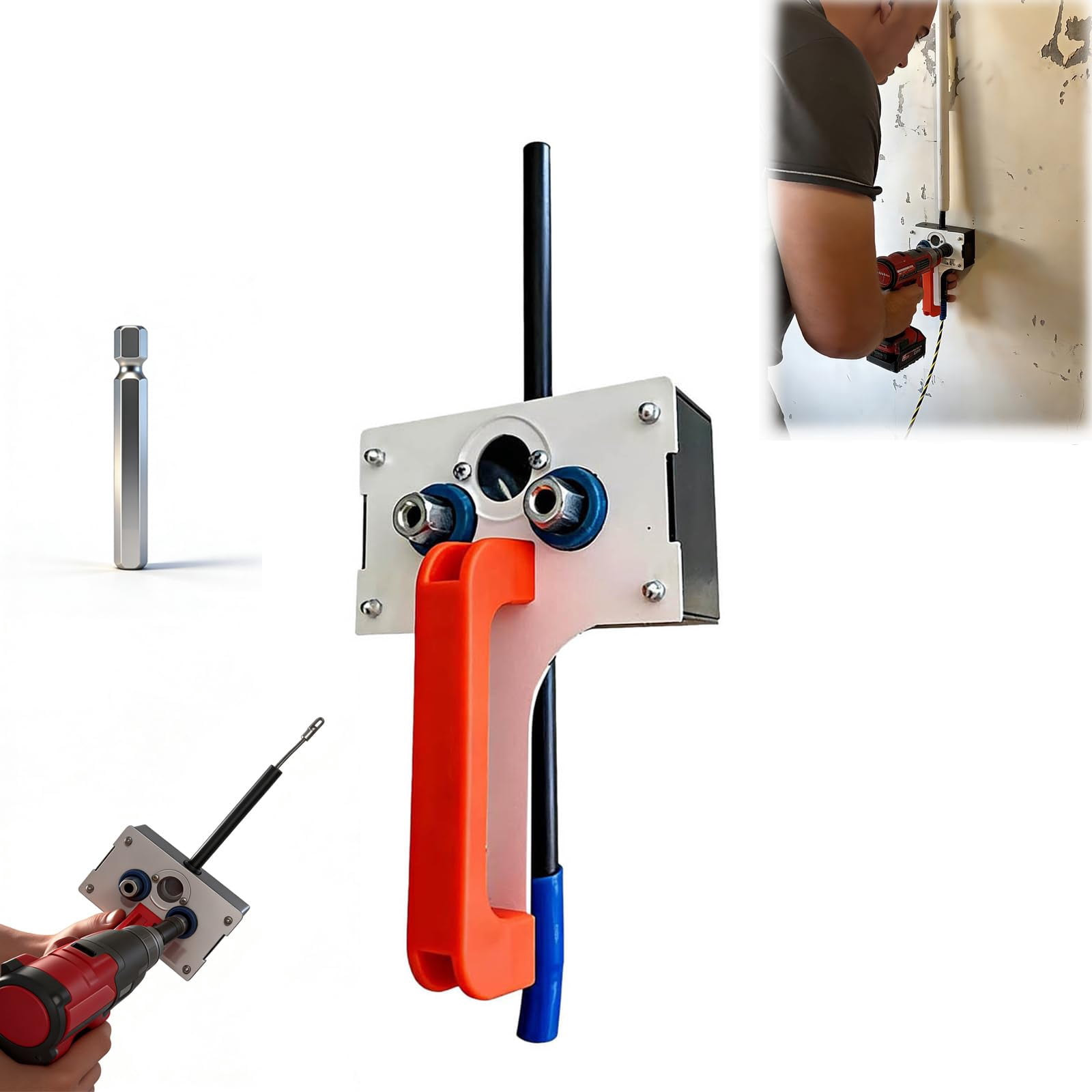 Efficient Wire Puller Cable Pulling Tool, Fish Tape for Conduit Wiring ...