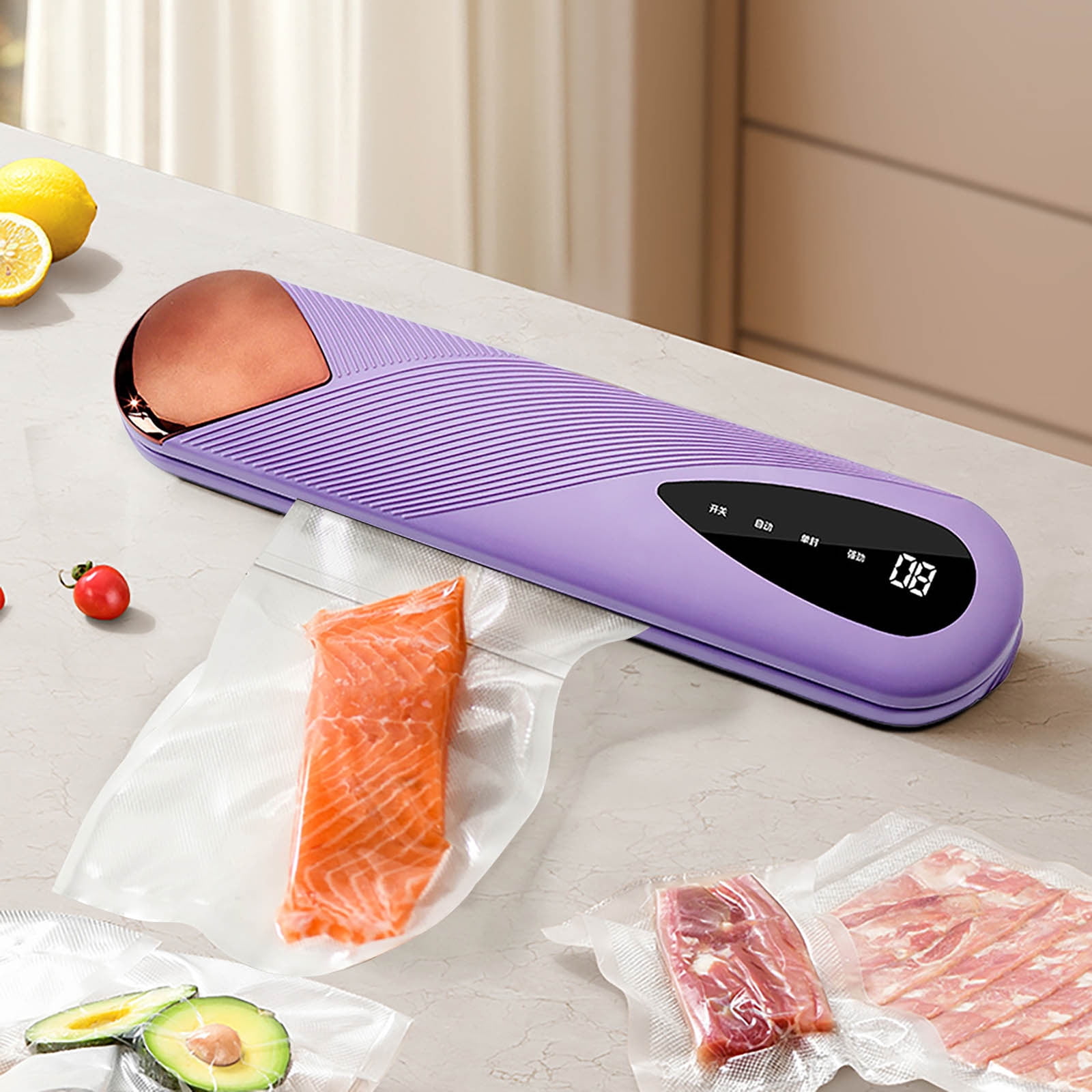 Efficient Wireless Food Vacuum Sealing Machine with Smart Functions for ...