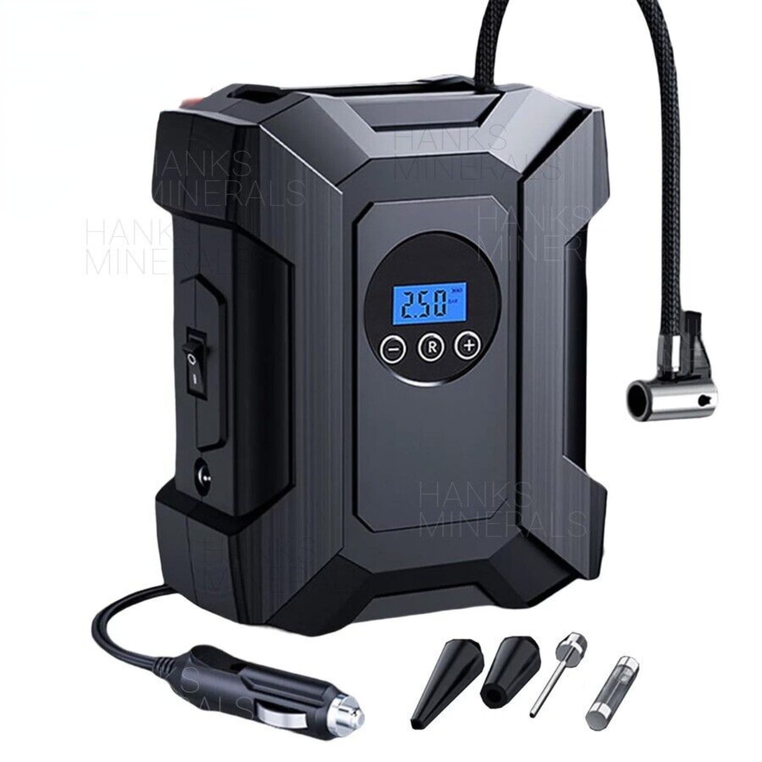 Efficient and Portable 12V Digital Car Tire Inflator Compressor ...