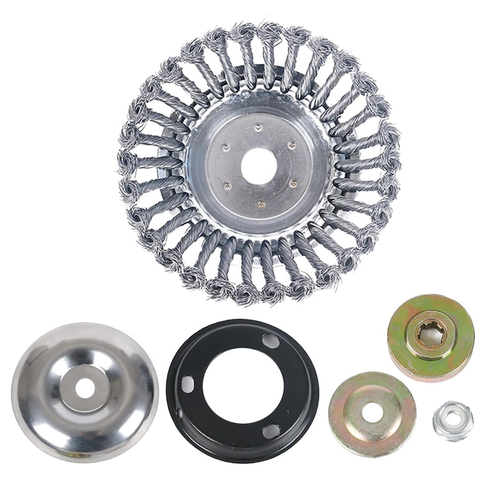 Efficient and Quick Twisted Wire Wheel Set for Weeding and Rust Removal ...