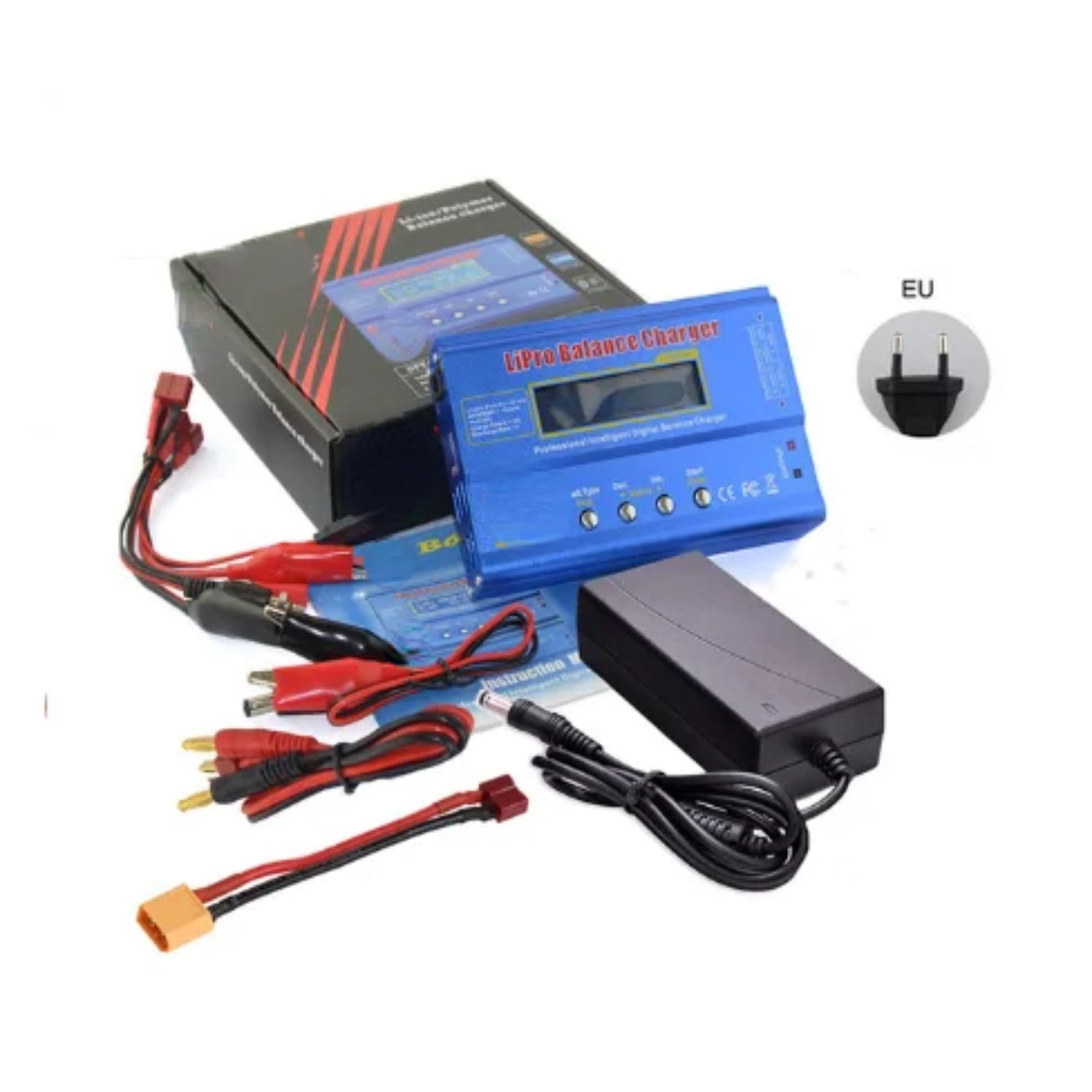 Efficient and powerful digital RC balance charger for Lipo NiMh Li-ion ...
