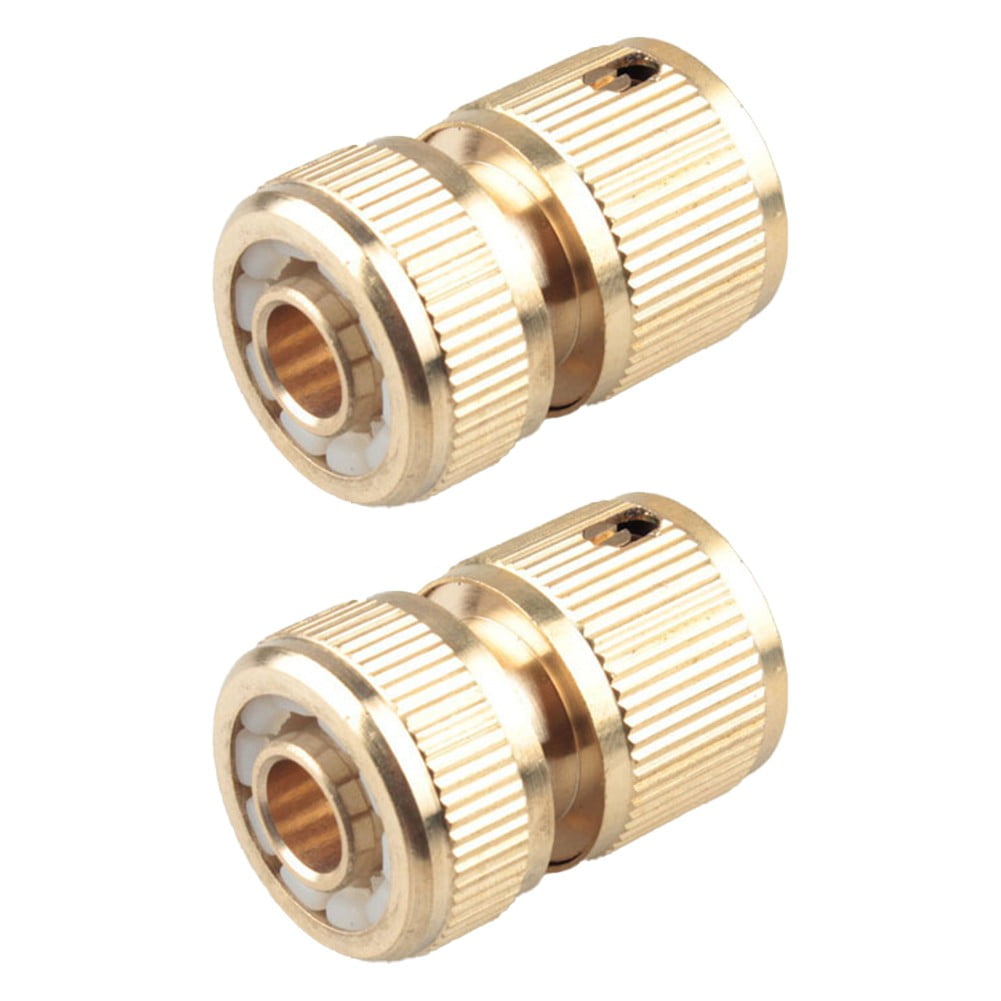 Efficiently Attach And Detach Your Garden Hose With These Brass ...