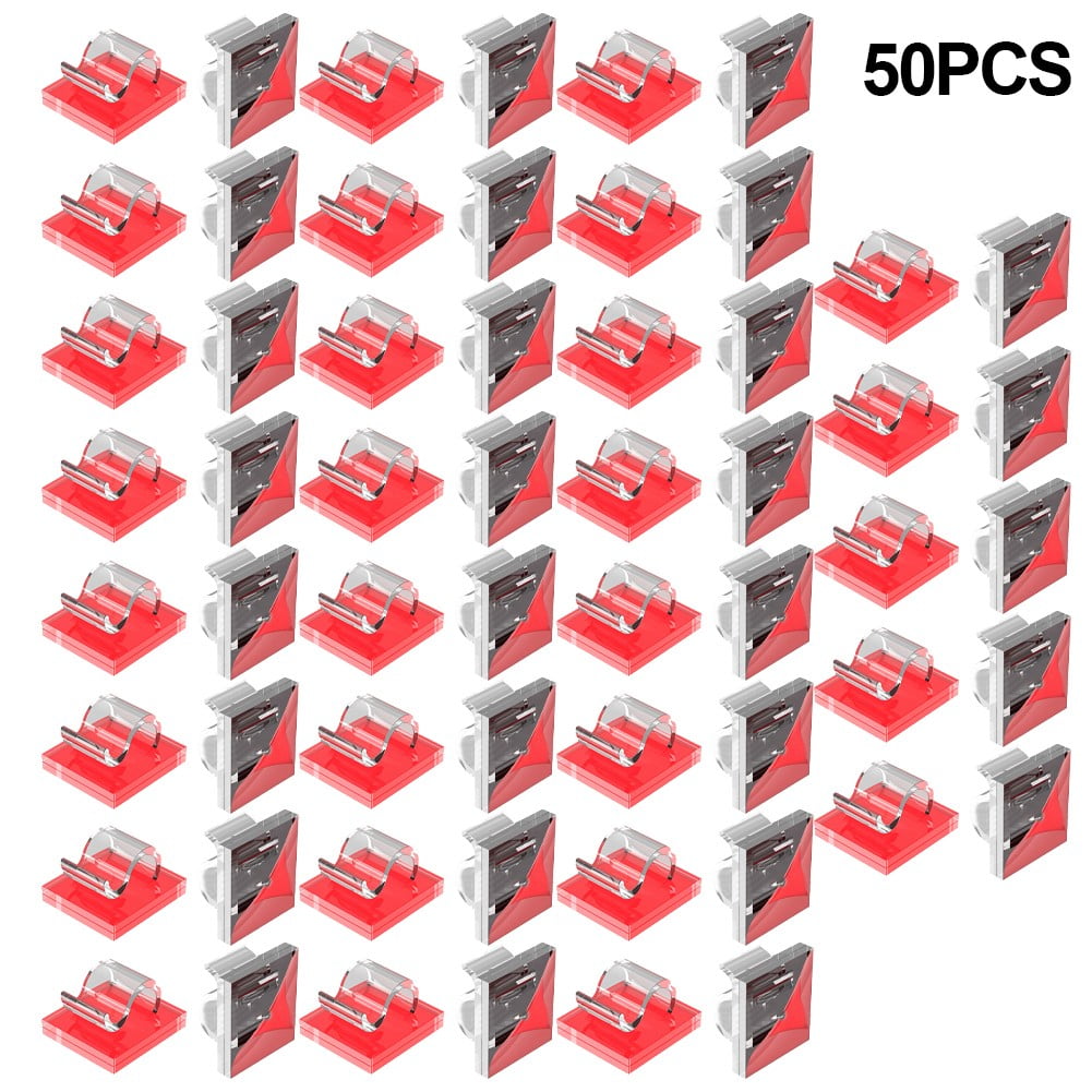 Efficiently Manage Your Cables with 50 Wall Stickers Cable Organizer ...