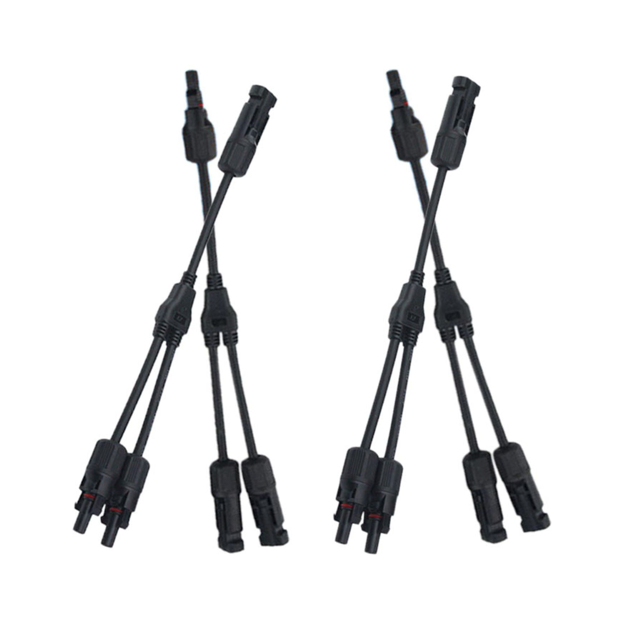 Efficiently Power Your Solar Panels with Solar Connectors 2 Pairs Y ...