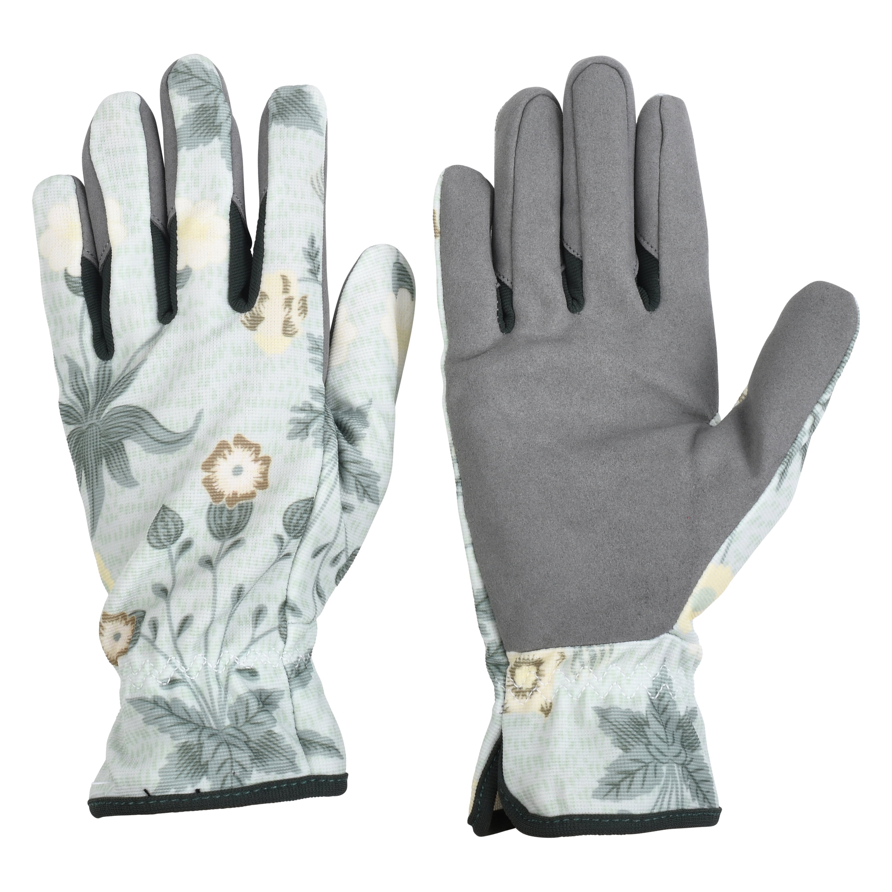 Effiegu Floral Women's Durable Garden Gloves for Protection Against ...