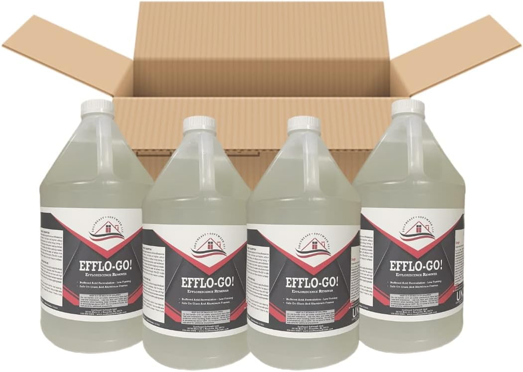 Efflo-Go! Pro Grade Efflorescence and Calcium Deposit Remover for ...