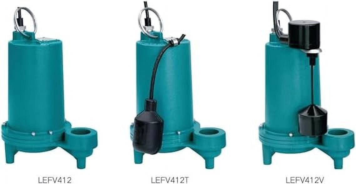 Effluent Pump with 1-1/2″NPT Vertical Discharge, 104°F Continuous ...