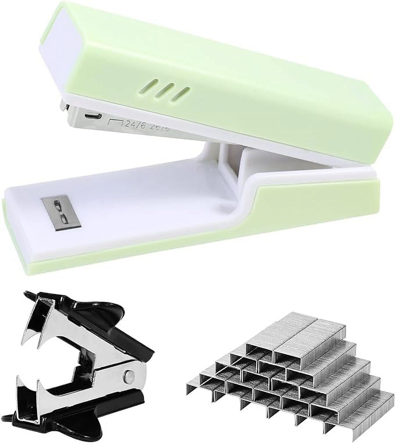 Effort Saving Desktop Stapler, One Touch Stapling, Easy to Load ...