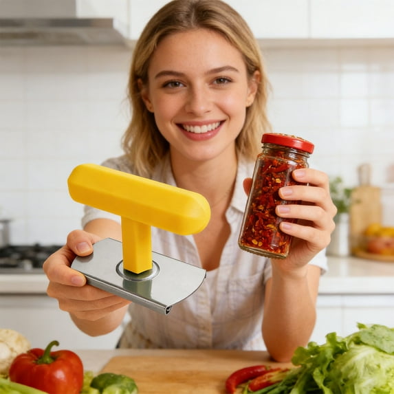 Effortless Arthritis Jar Opener for Seniors, Weak Hands - Adjustable ...