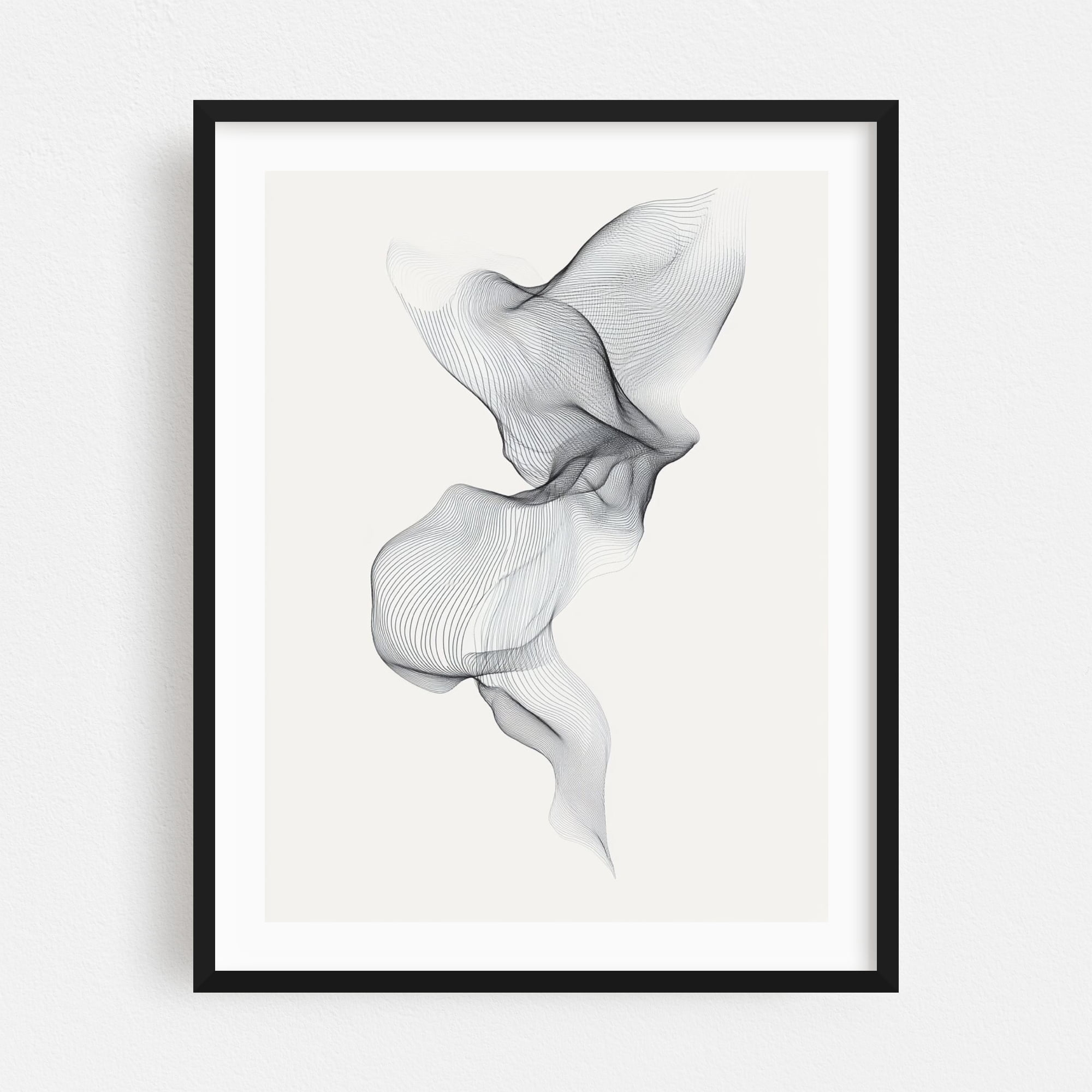Effortless Beauty: Minimalist Flower Line Art - Line Drawing Abstract ...