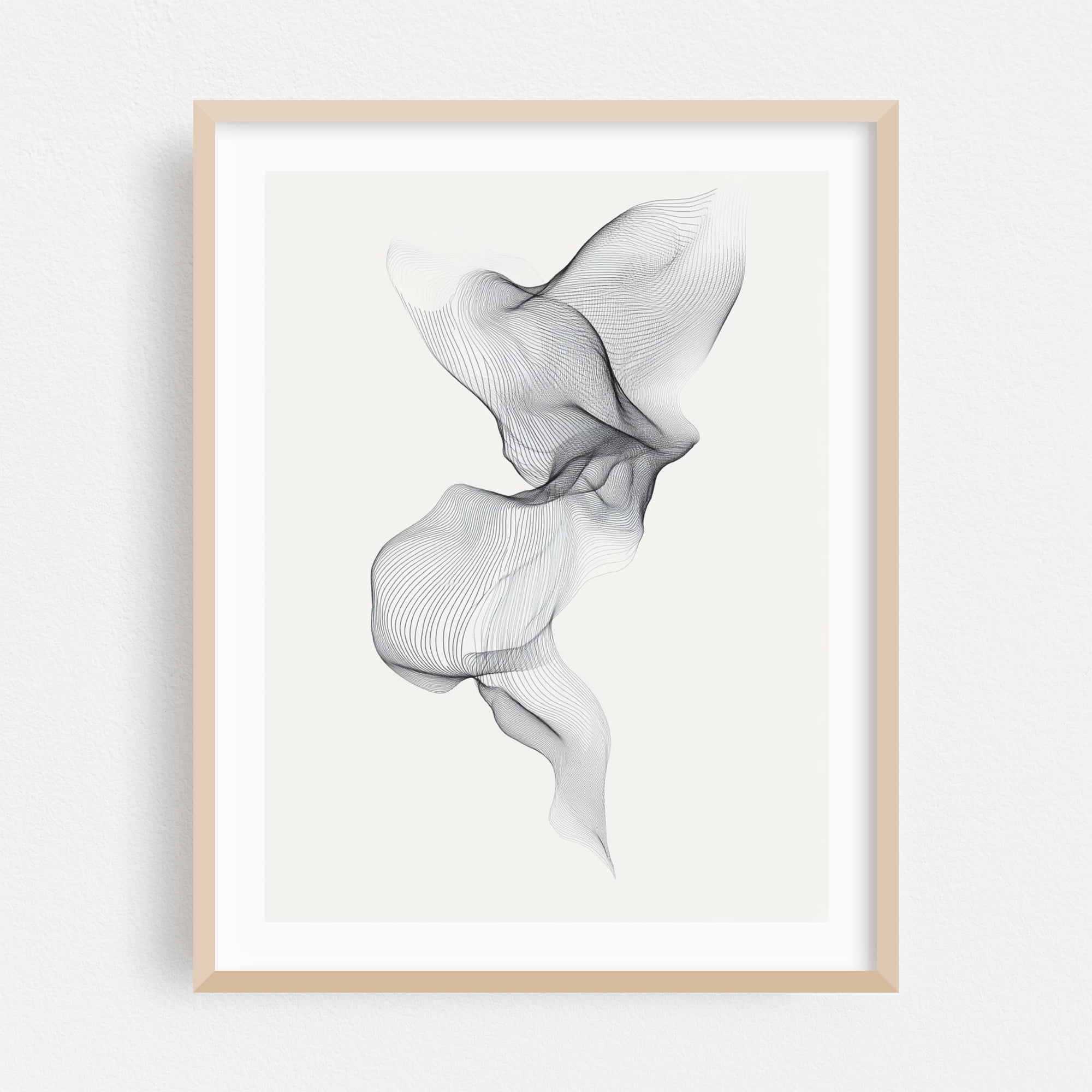 Effortless Beauty: Minimalist Flower Line Art - Line Drawing Abstract Line Art Minimalist Modern ...